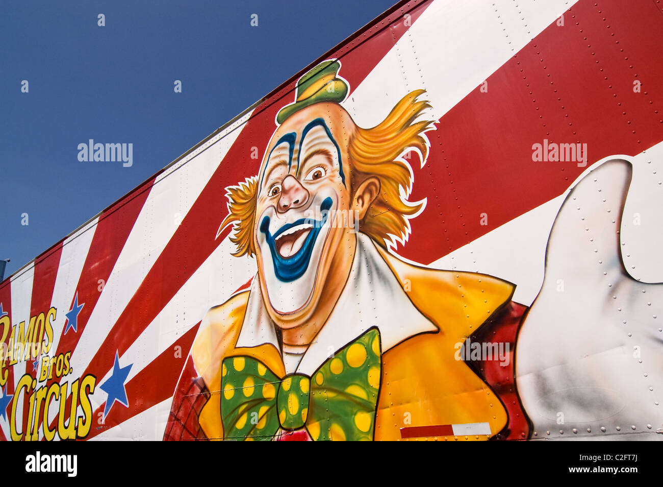 The Ramos Circus tent Stock Photo - Alamy