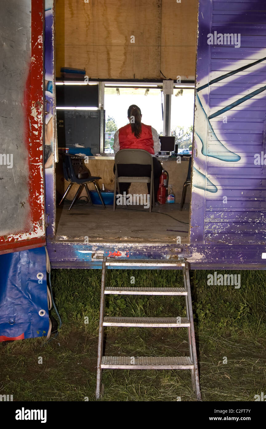 The Ramos Circus tent Stock Photo - Alamy
