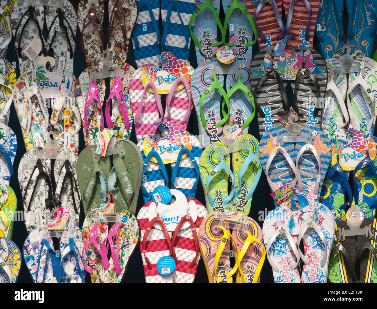 Flip flop display hi-res stock photography and images - Alamy