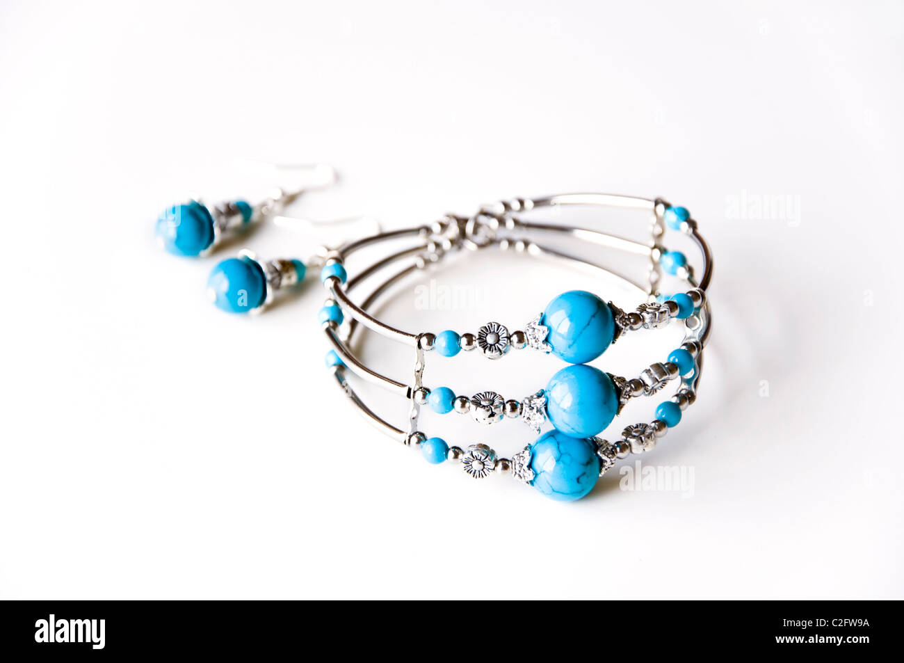 Blue bracelet Cut Out Stock Images & Pictures - Alamy