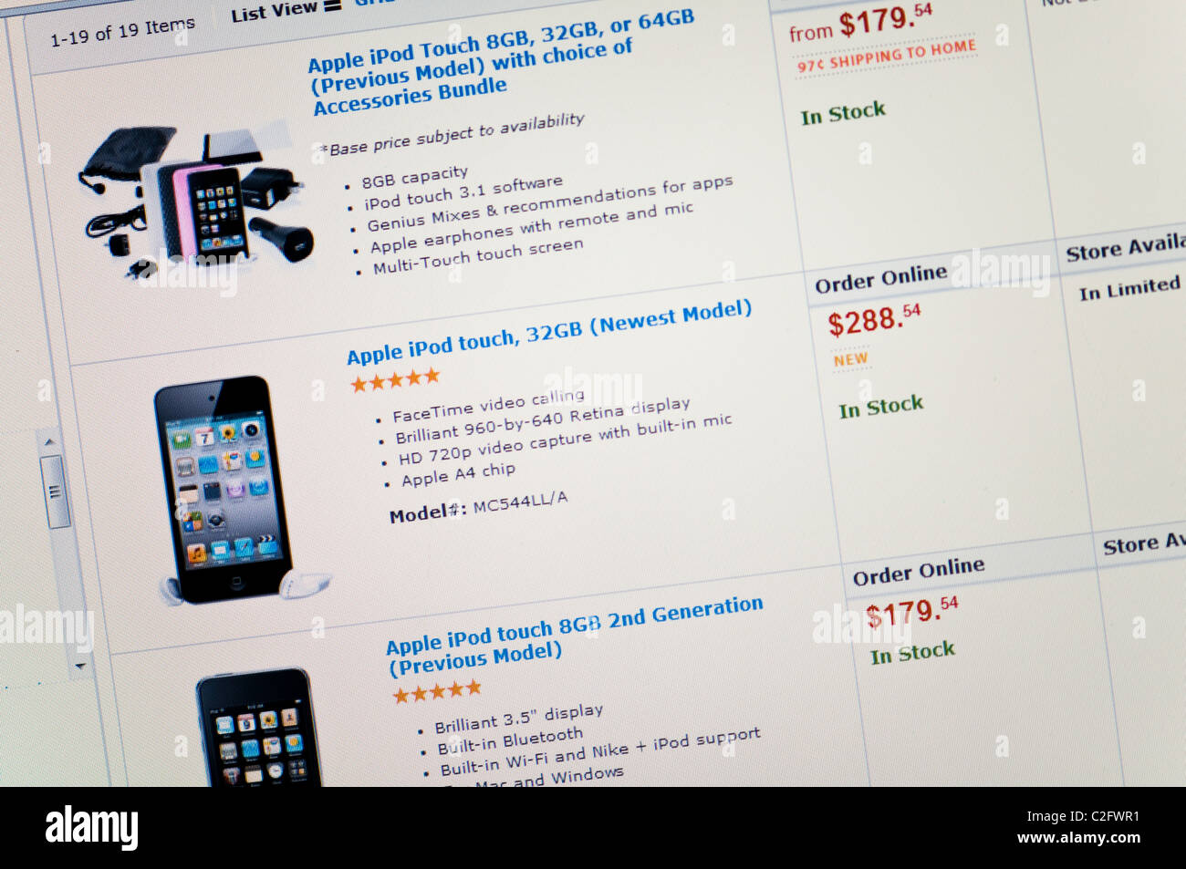 Walmart website screenshot Stock Photo - Alamy