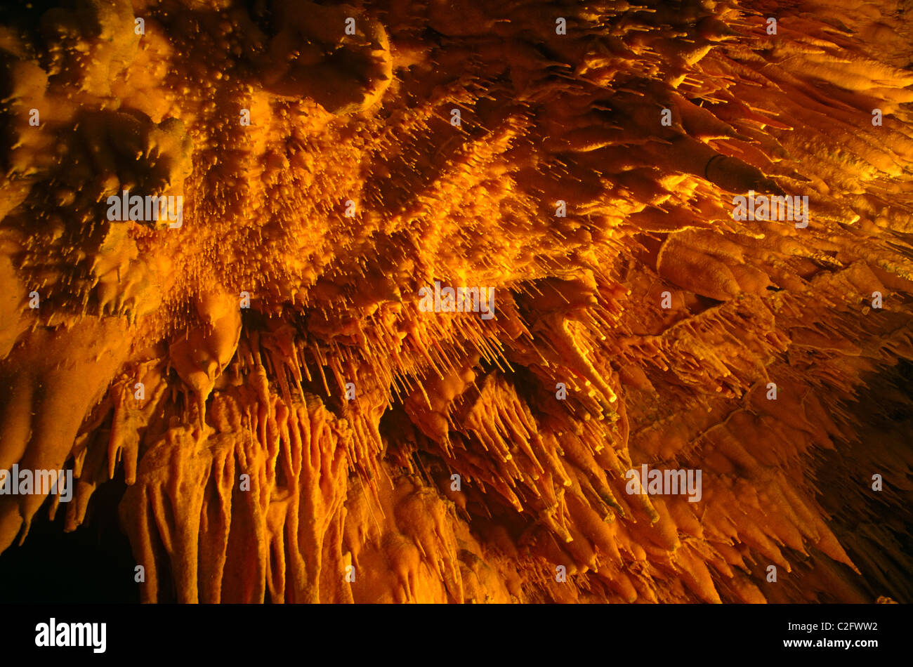 Dyros Caves The Mani Greece Stock Photo - Alamy