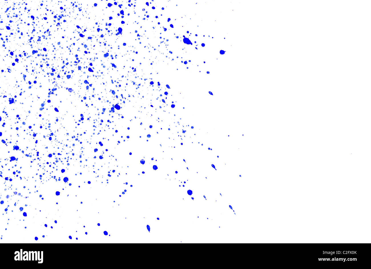 blue spots are on a white sheet Stock Photo - Alamy