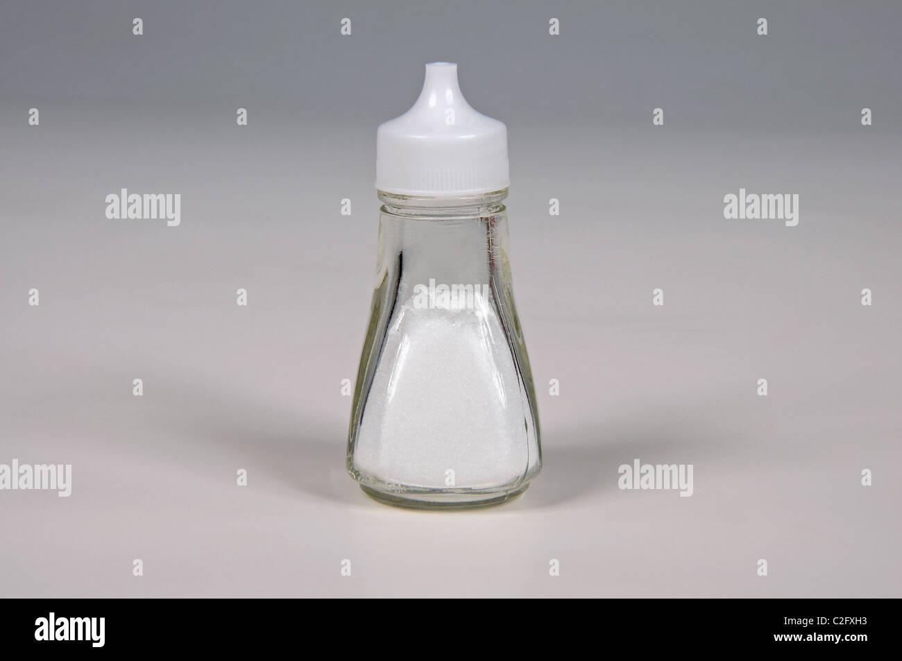 Salt in a glass salt cellar Stock Photo - Alamy