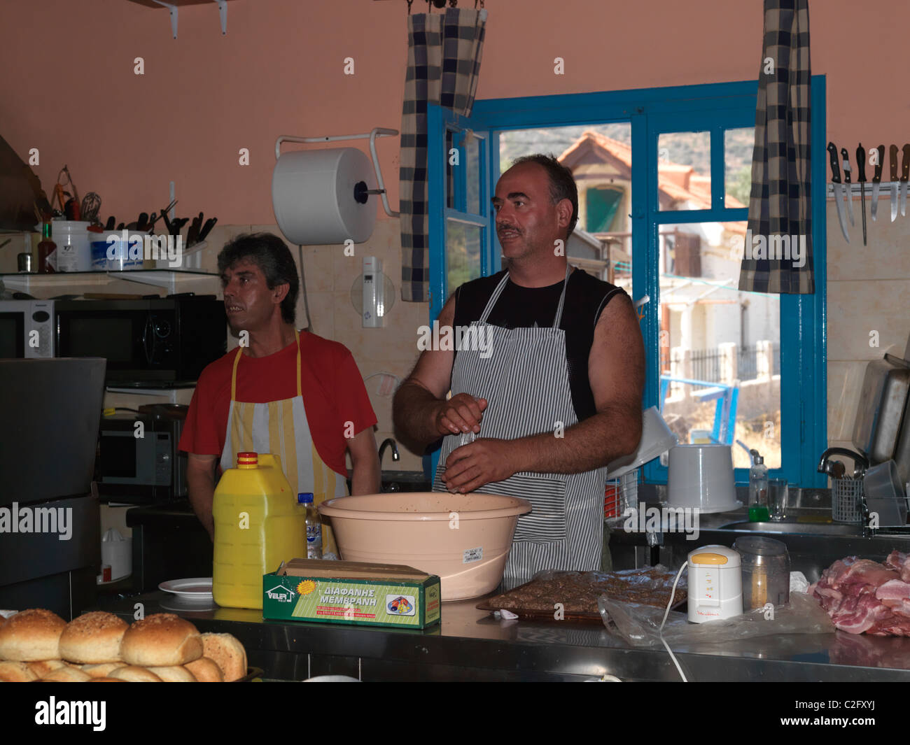 Greek kitchen hi-res stock photography and images - Alamy