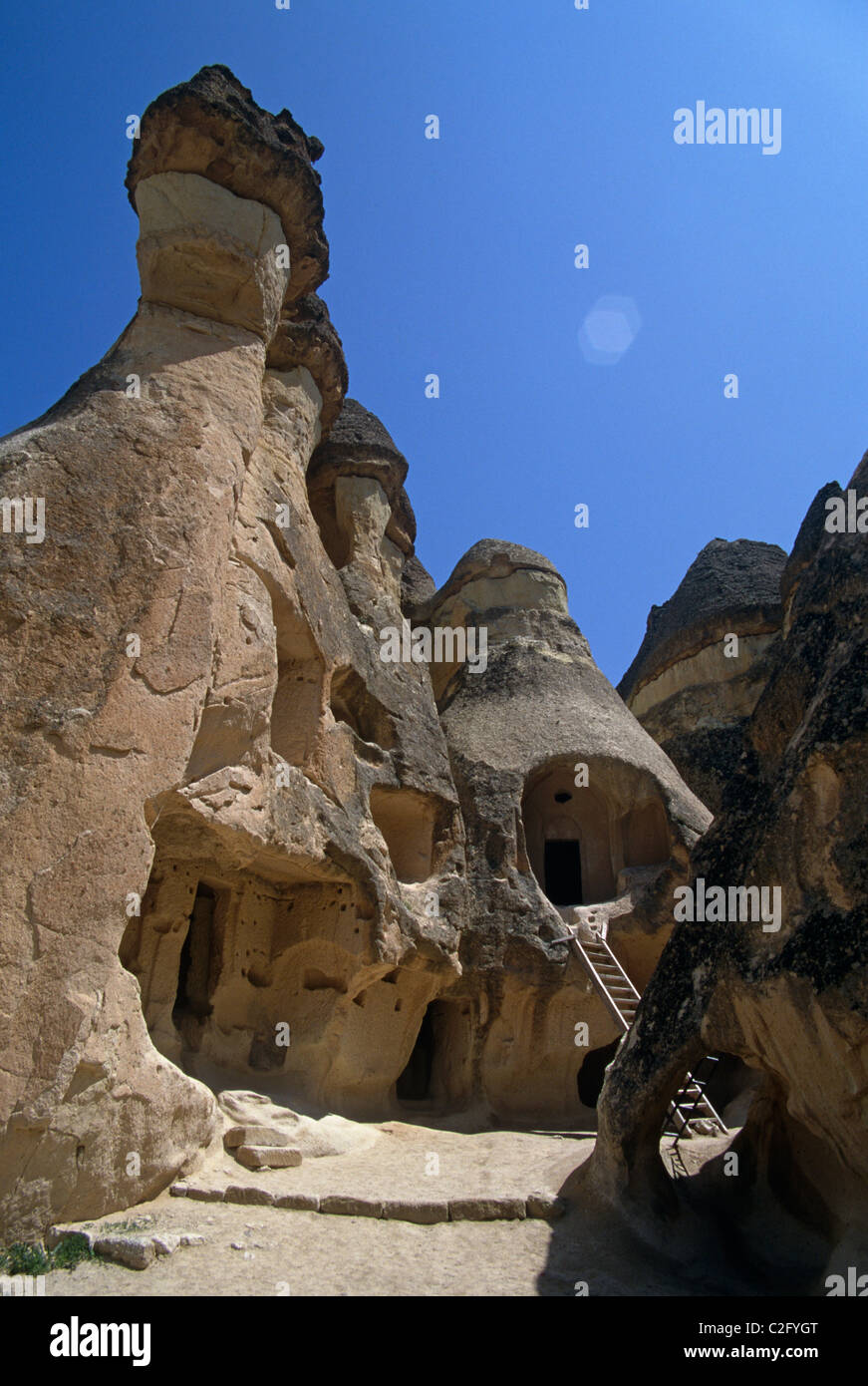 Fairy Chimneys Cappadocia Turkey Stock Photo - Alamy