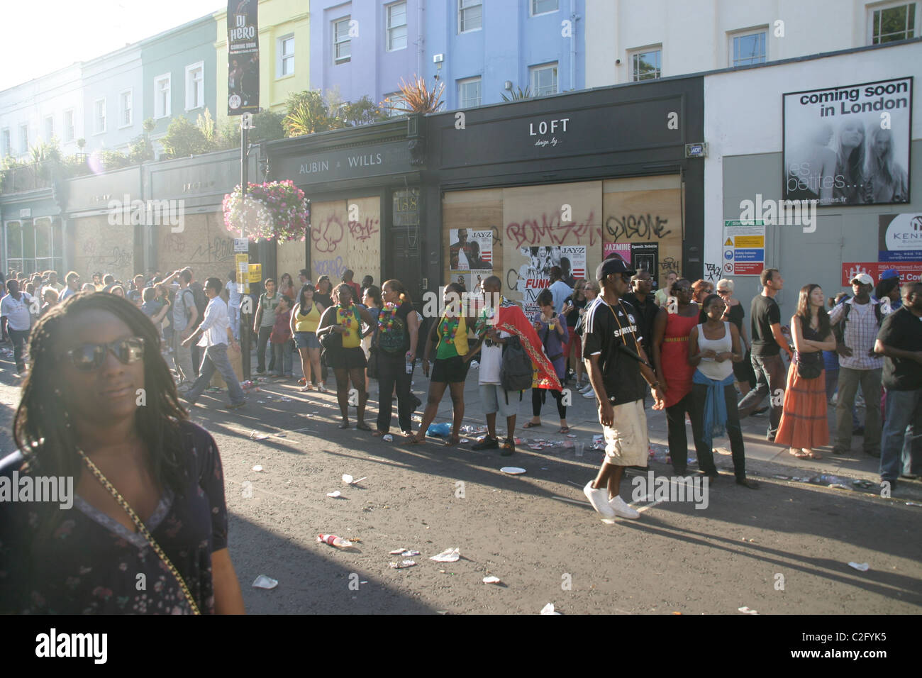 Carnival in Notting Hill, London Stock Photo - Alamy