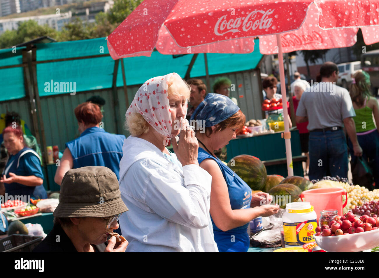 1990s outdoor market hi-res stock photography and images - Alamy