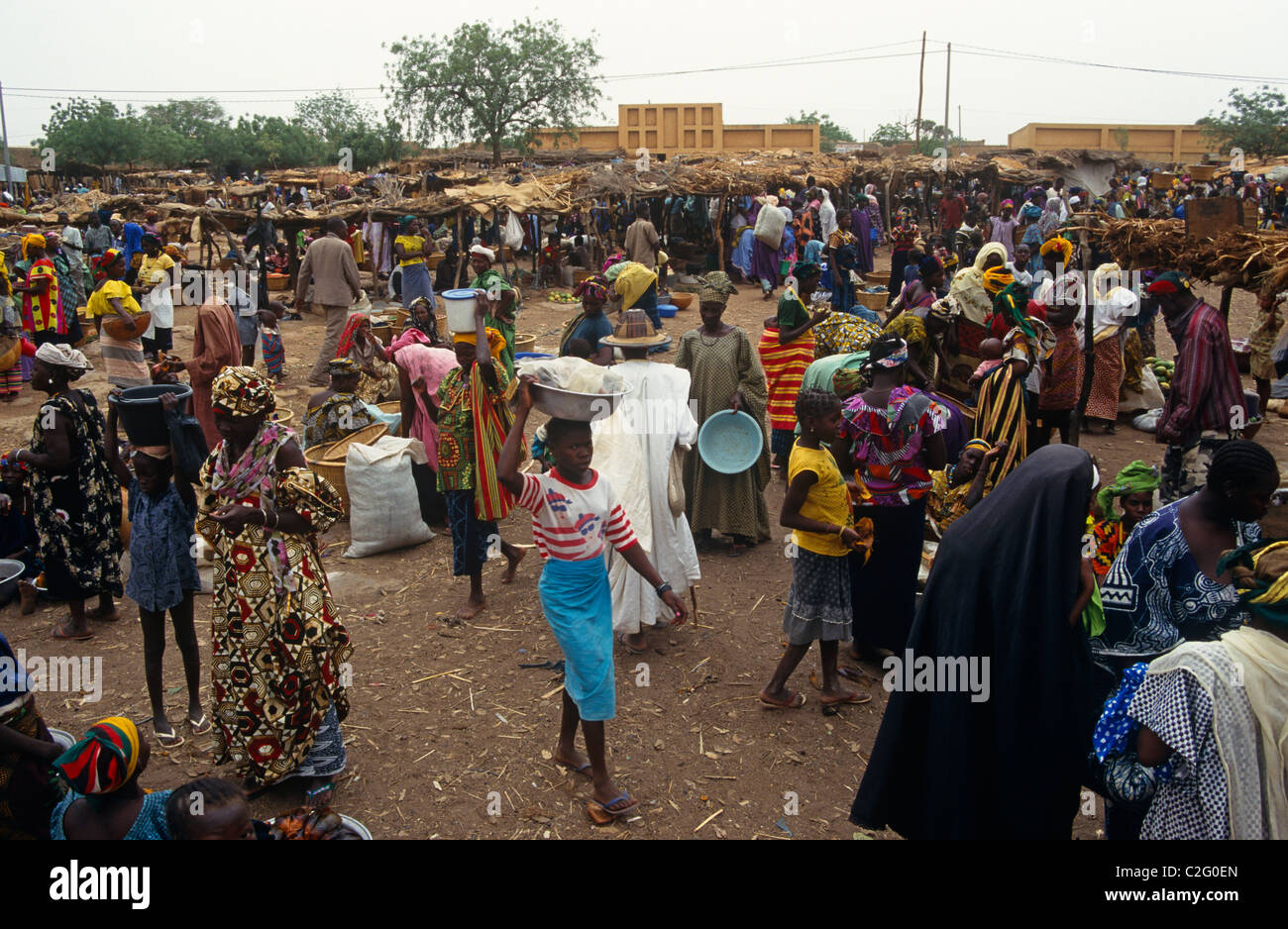 Bandiagara Mali Stock Photo - Alamy
