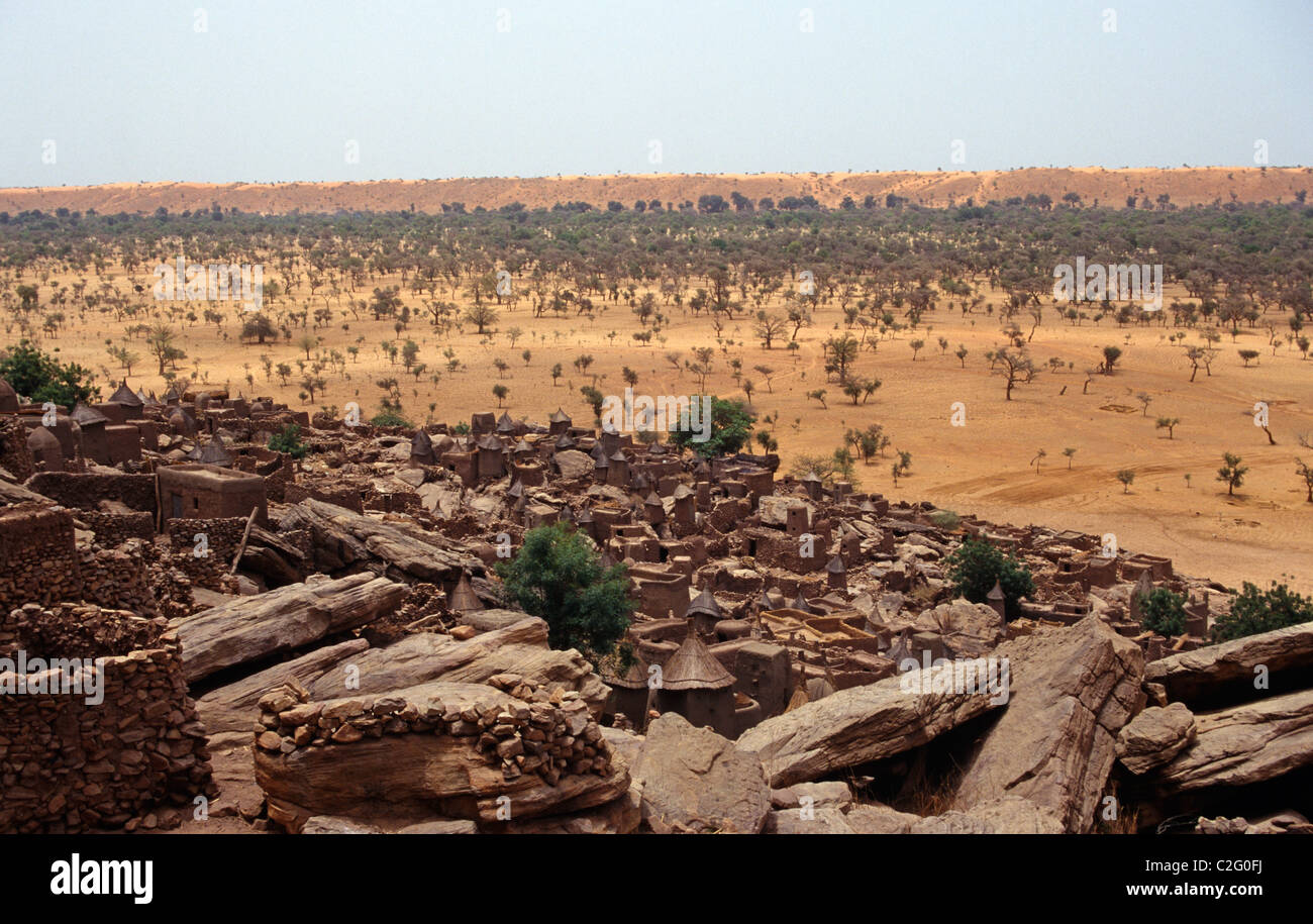 Plains Of Ireli Mali Stock Photo - Alamy