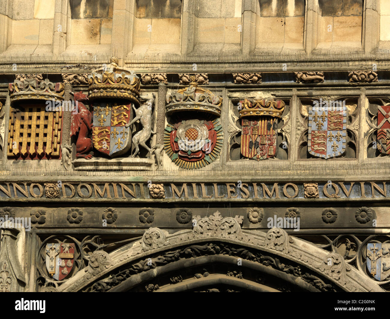 Canterbury cathedral christ church gate hi-res stock photography and ...