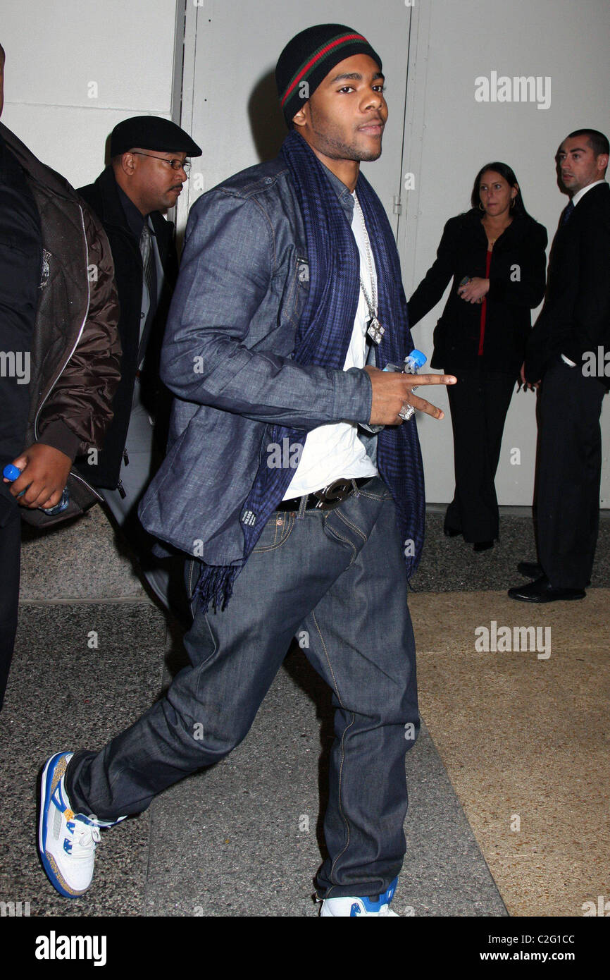 American R&B singer turned actor, Mario, outside MTV TRL Studios in ...
