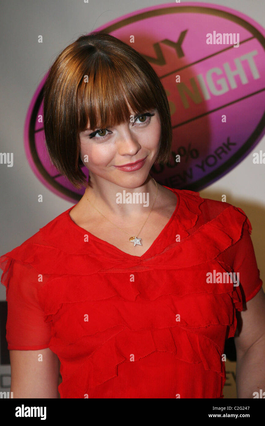 Christina Ricci 'DKNY Delicious Night Fragrance Launch' -- Arrivals New ...
