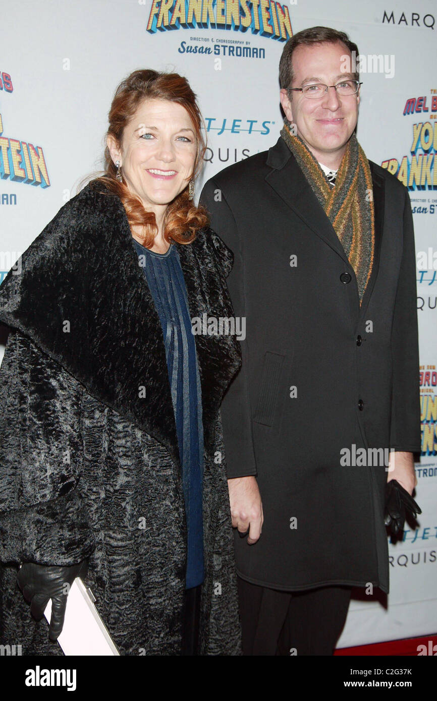 Victoria Clark & Ted Sperling Opening Night of the new Mel Brooks ...