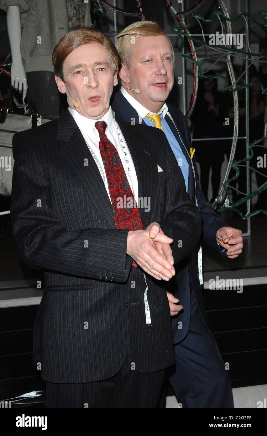 The Fast Show crew Mark Williams and Paul Whitehouse Switching on the ...