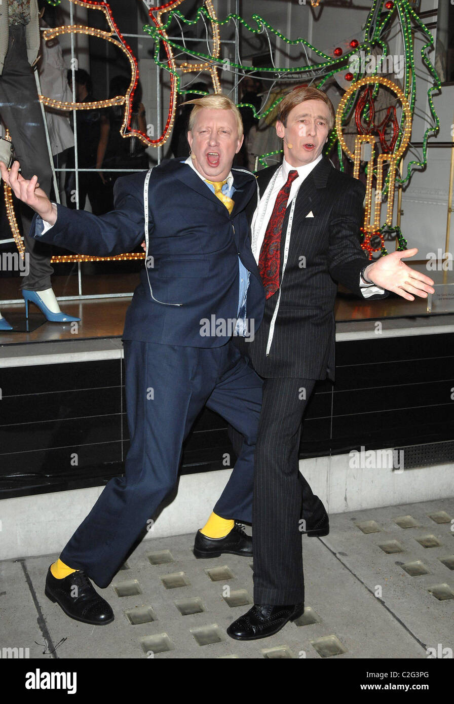The Fast Show crew Mark Williams and Paul Whitehouse Switching on the ...