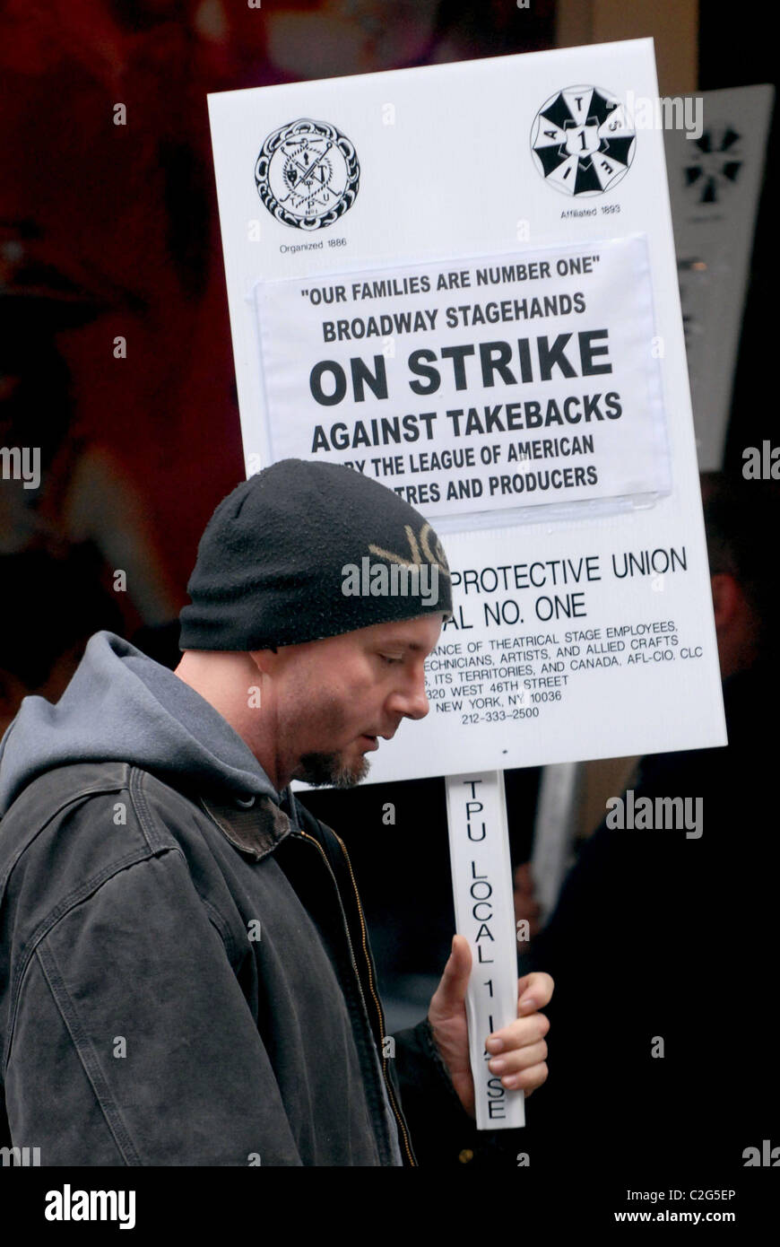 Stagehands theater usa hi-res stock photography and images - Alamy