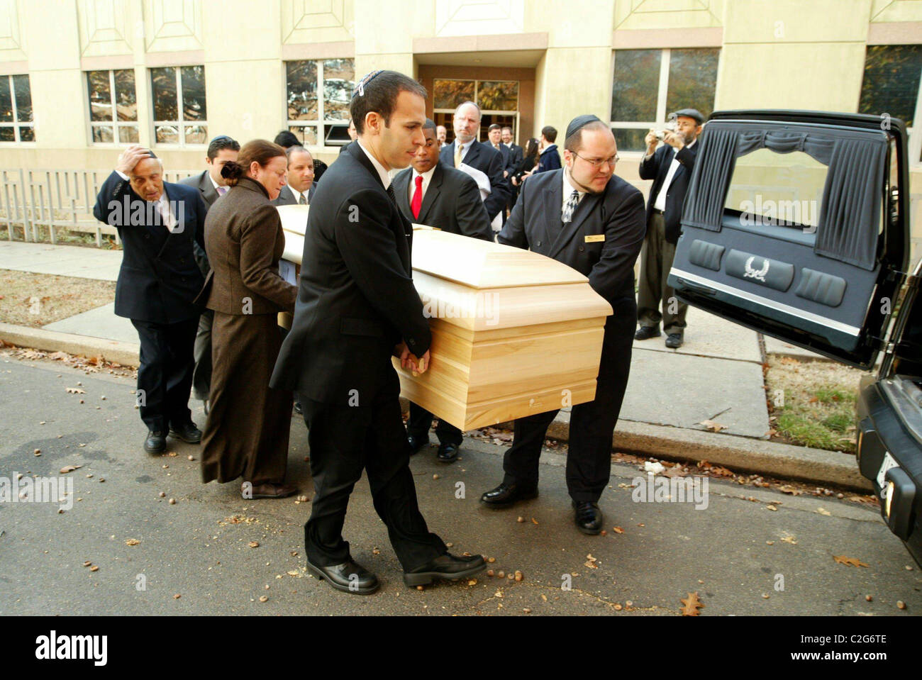 Stephen Norman's coffin Post exhumation ceremony preceding return of ...