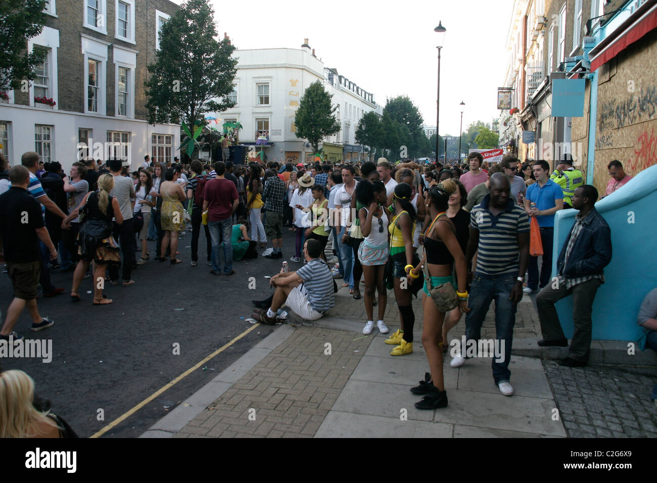Carnival in Notting Hill, London Stock Photo - Alamy