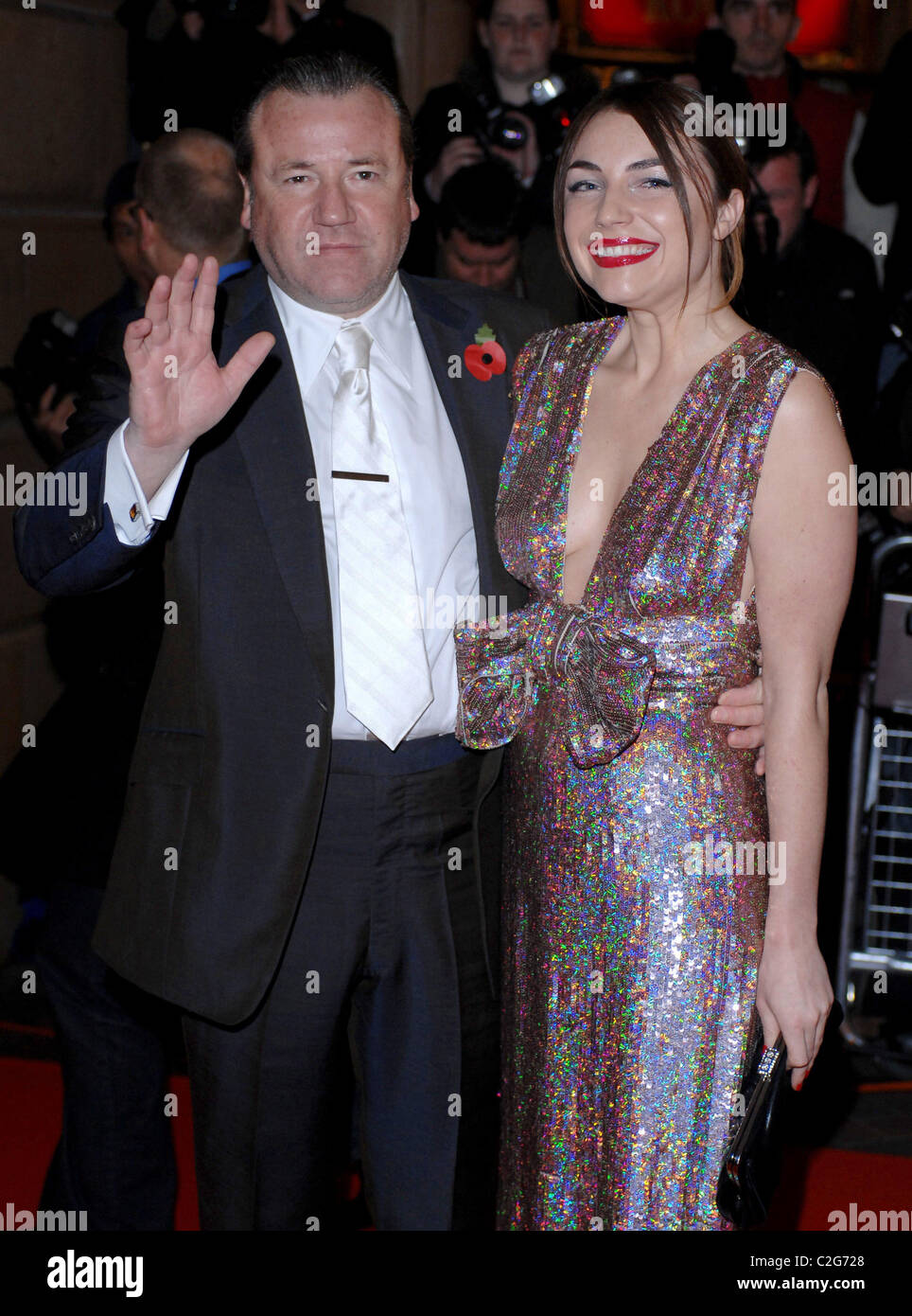 Ray Winstone and daughter Lois UK premiere of 'Beowulf' held at the Vue ...