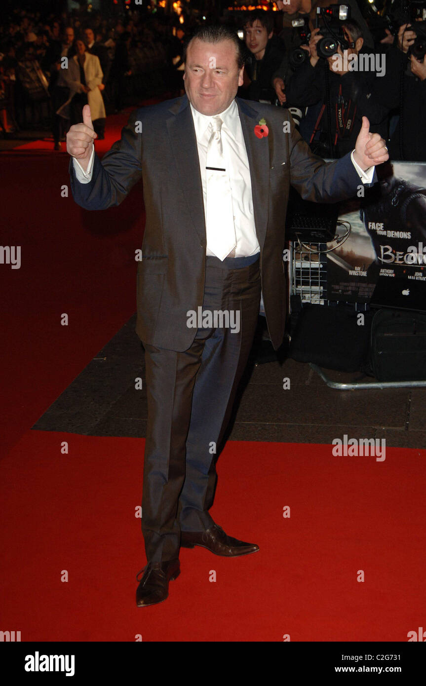 Ray Winstone UK premiere of 'Beowulf' held at the Vue Leicester Square ...