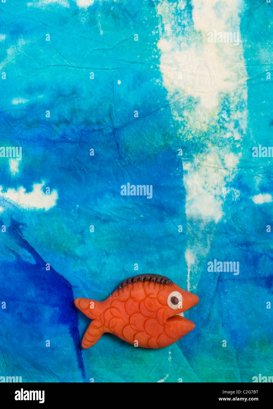 Collage Art For Kids Fish