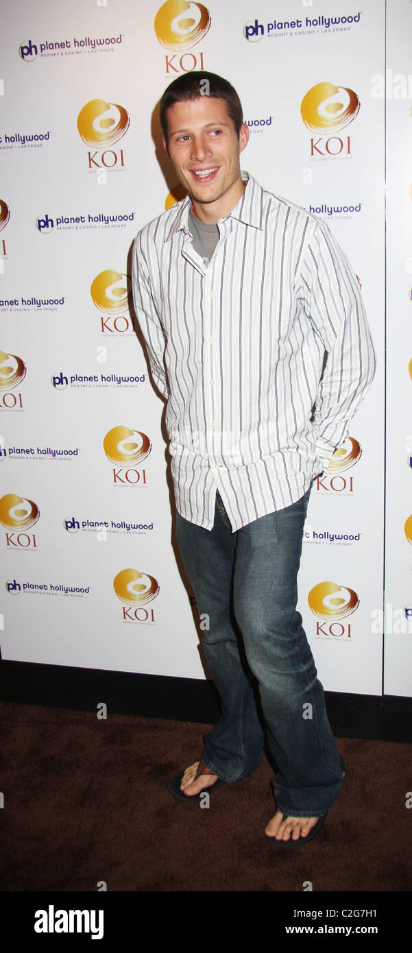 Zach Gilford 'KOI Las Vegas Opening' at Planet Hollywood Resort and ...