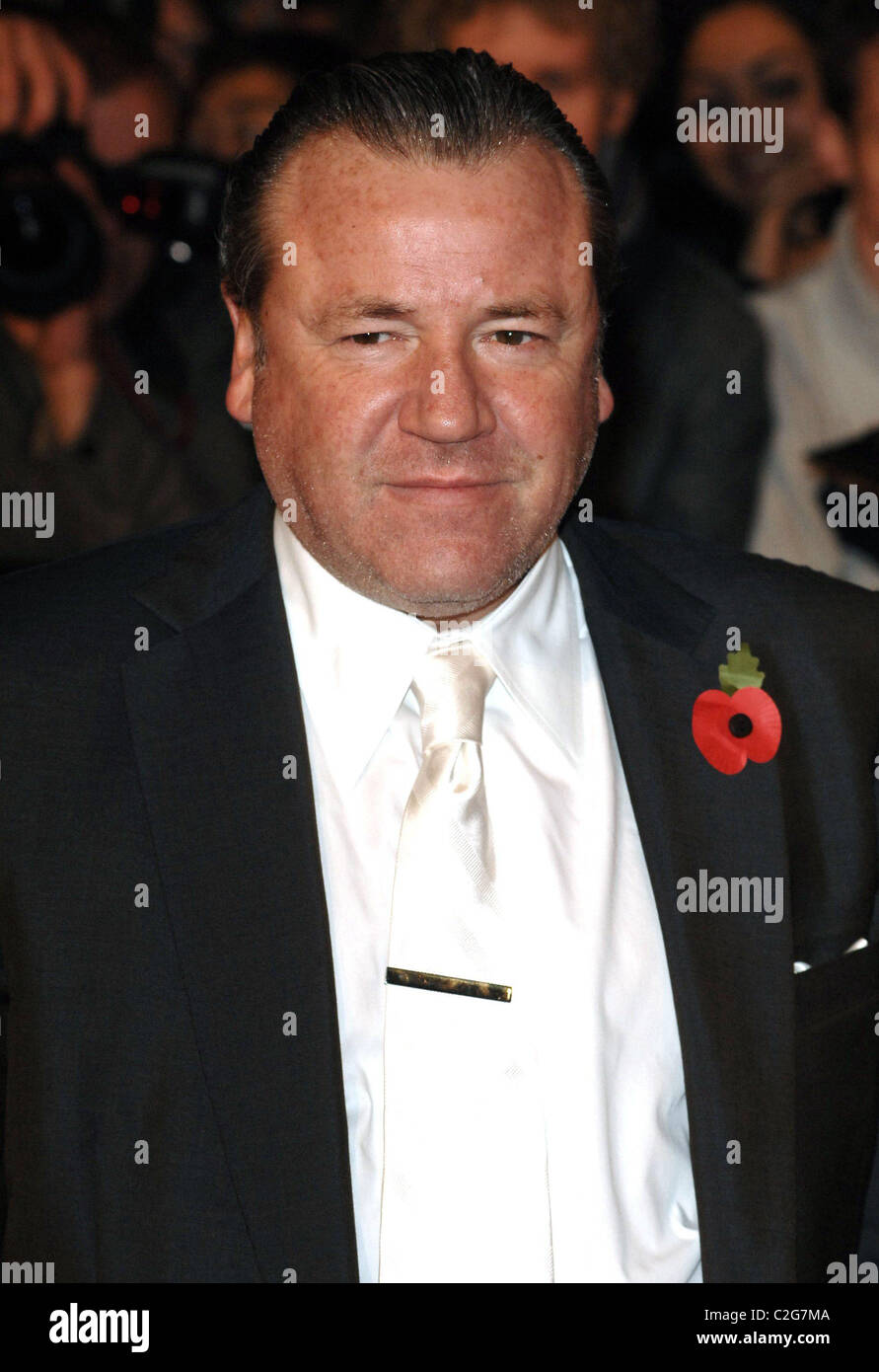 Ray Winstone UK premiere of 'Beowulf' held at the Vue Leicester Square ...