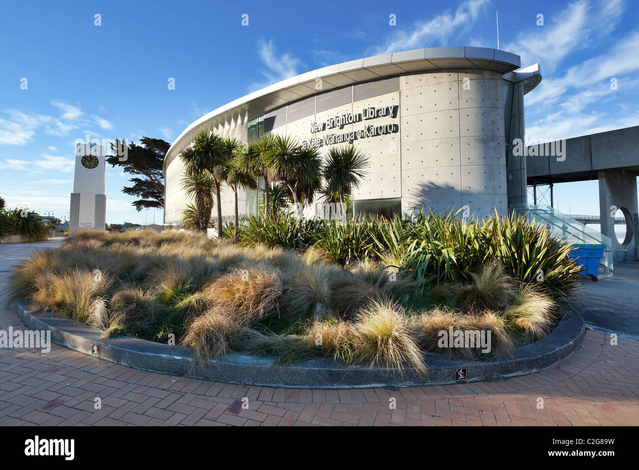 New Brighton Library Stock Photo - Alamy
