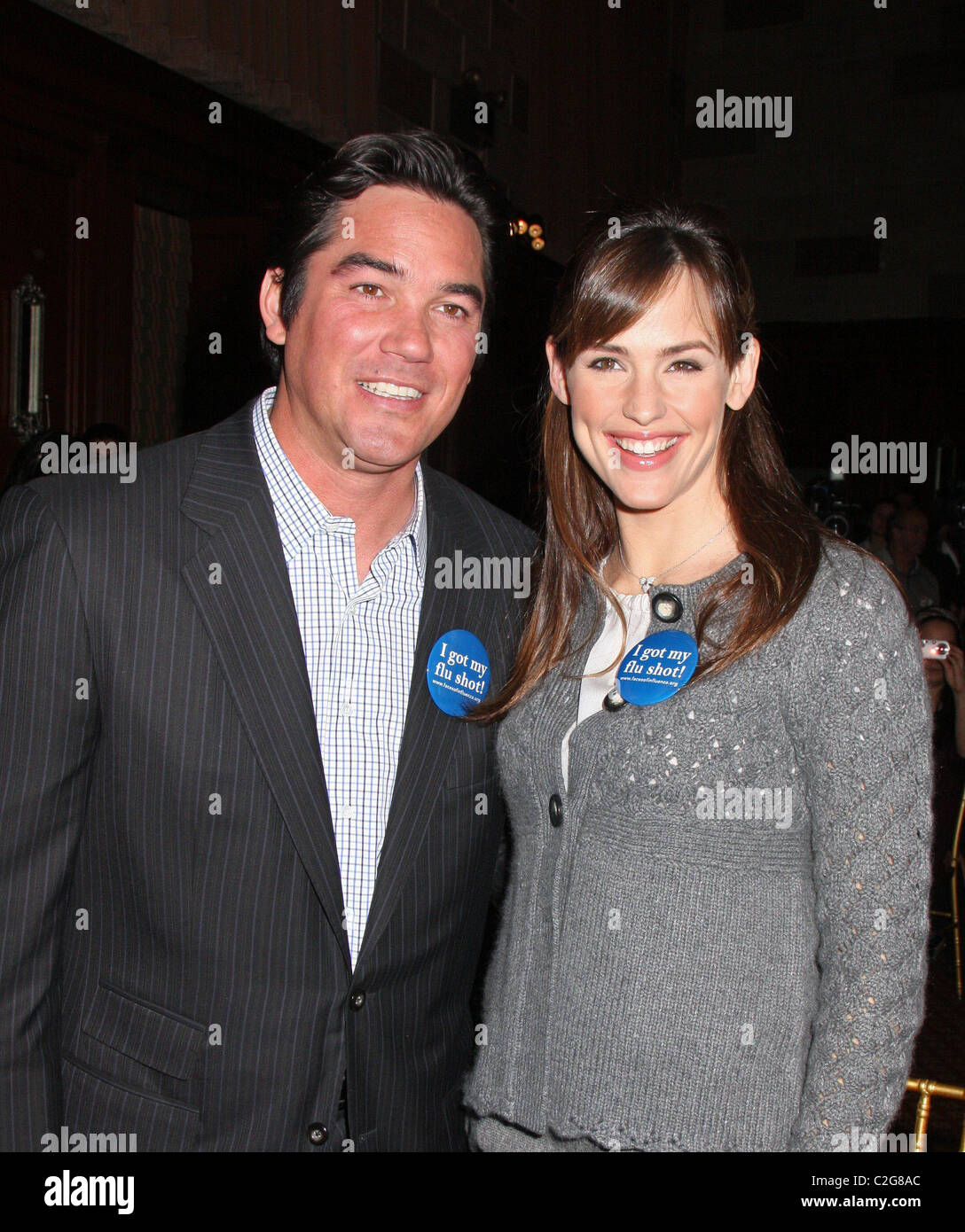 Dean Cain and Jennifer Garner Jennifer Garner and Dean Cain kick off ...