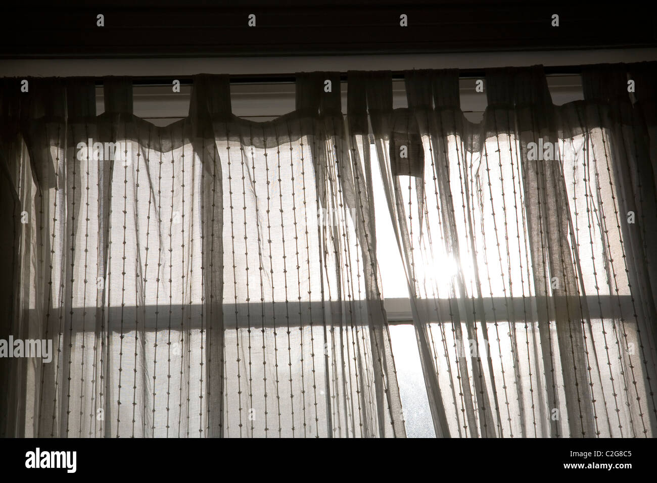 Sash window curtains hi-res stock photography and images - Alamy