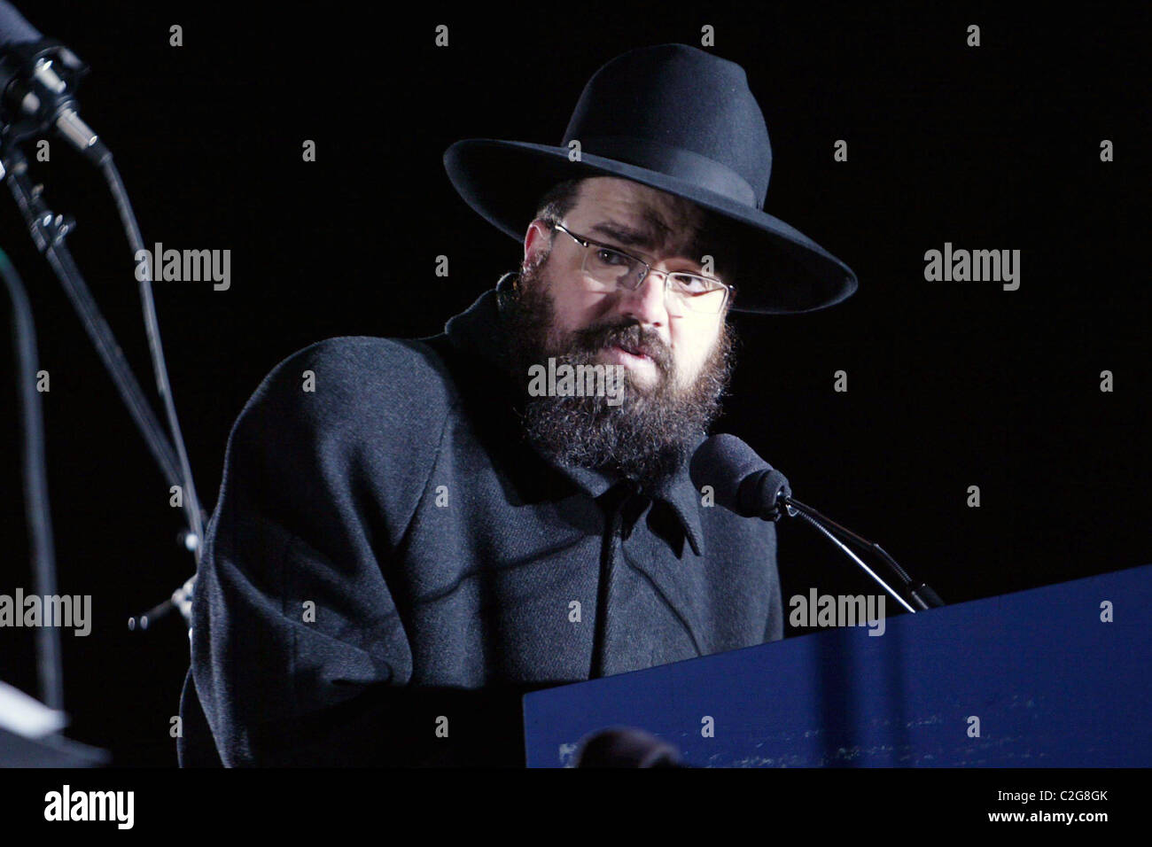 Menorah lighting ceremony washington dc hi-res stock photography and ...