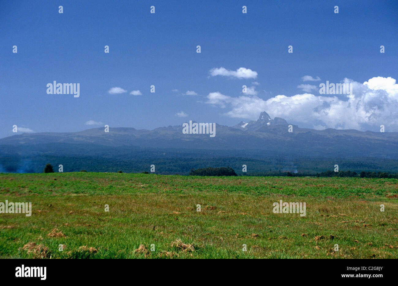 Mount Kenya Kenya Stock Photo - Alamy