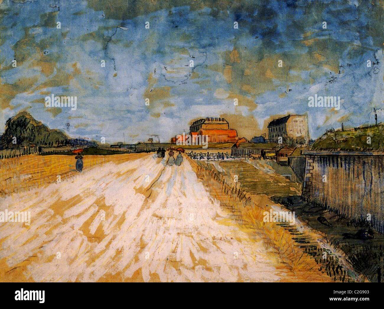 The paris ramparts hi-res stock photography and images - Alamy