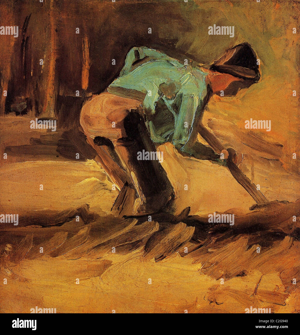 Stooping man hi-res stock photography and images - Alamy