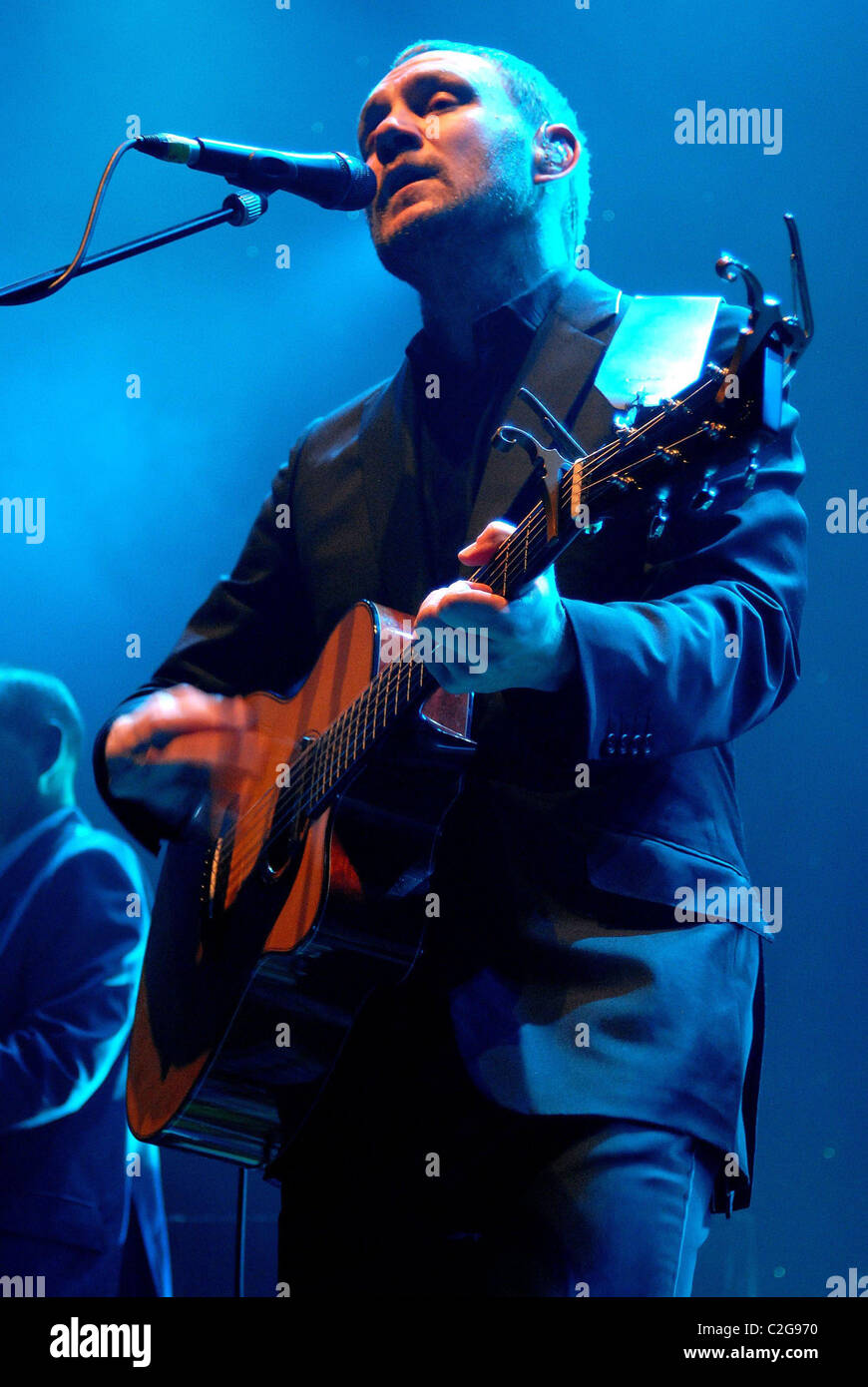 David Gray performing live in concert at The Roundhouse in Camden ...