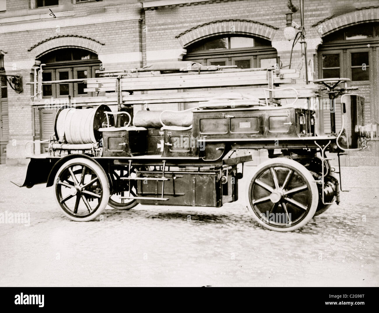 German fire engine, Germany Stock Photo - Alamy