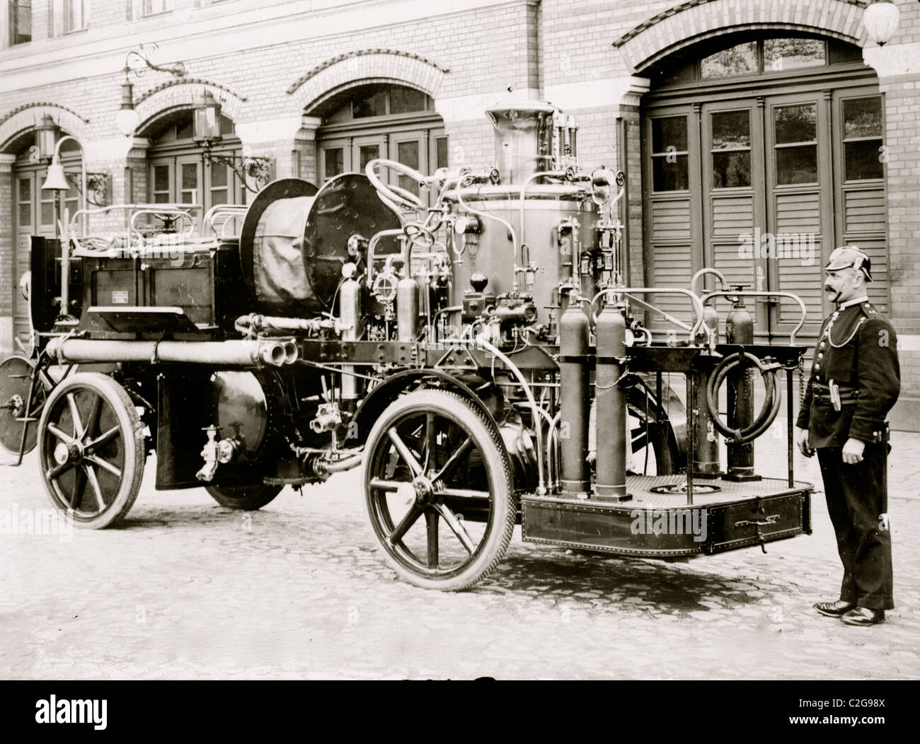 German fire engine, Germany Stock Photo - Alamy