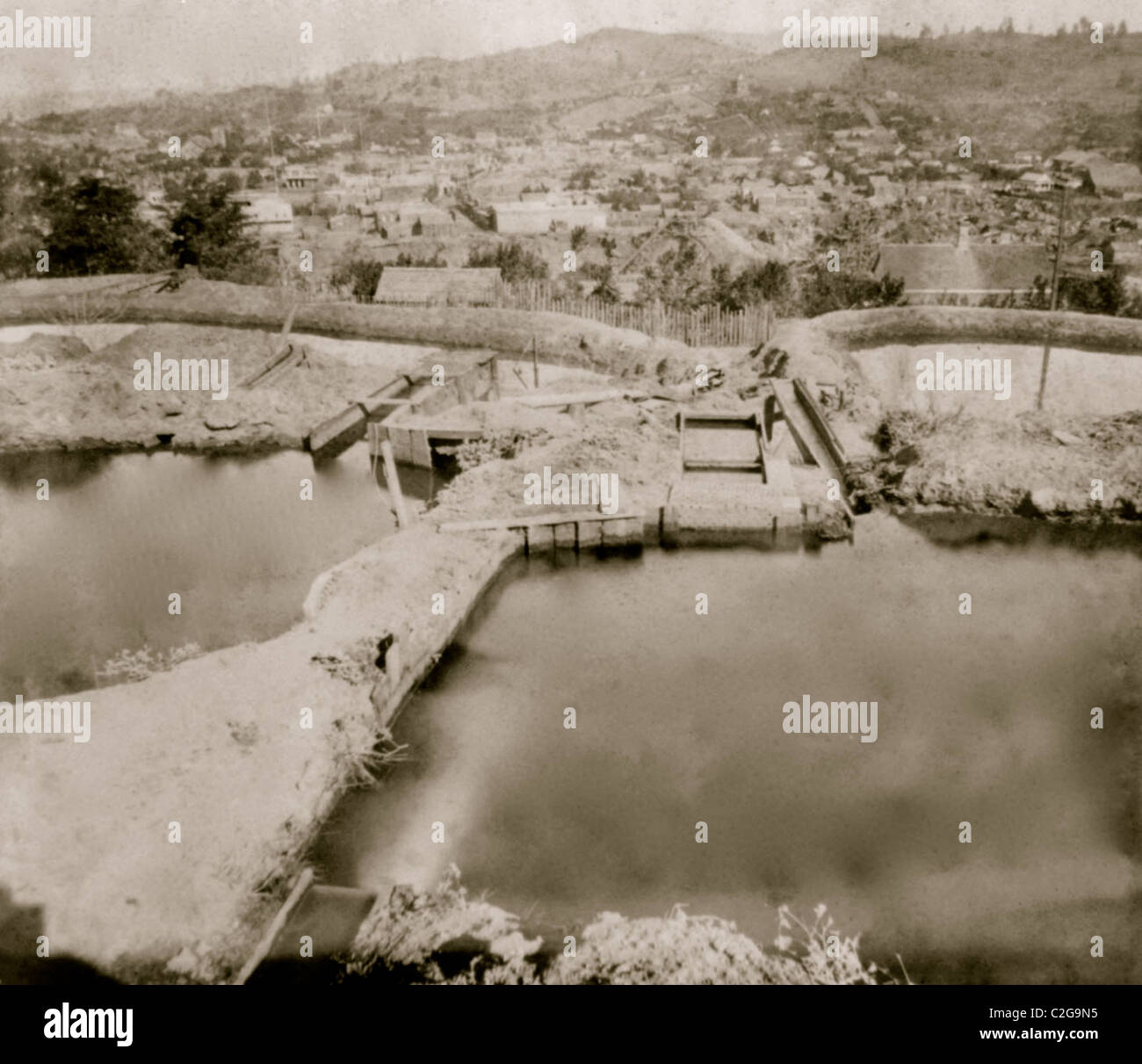 Placer Mining, Columbia, Tuolumne County, The Reservoirs Stock Photo ...