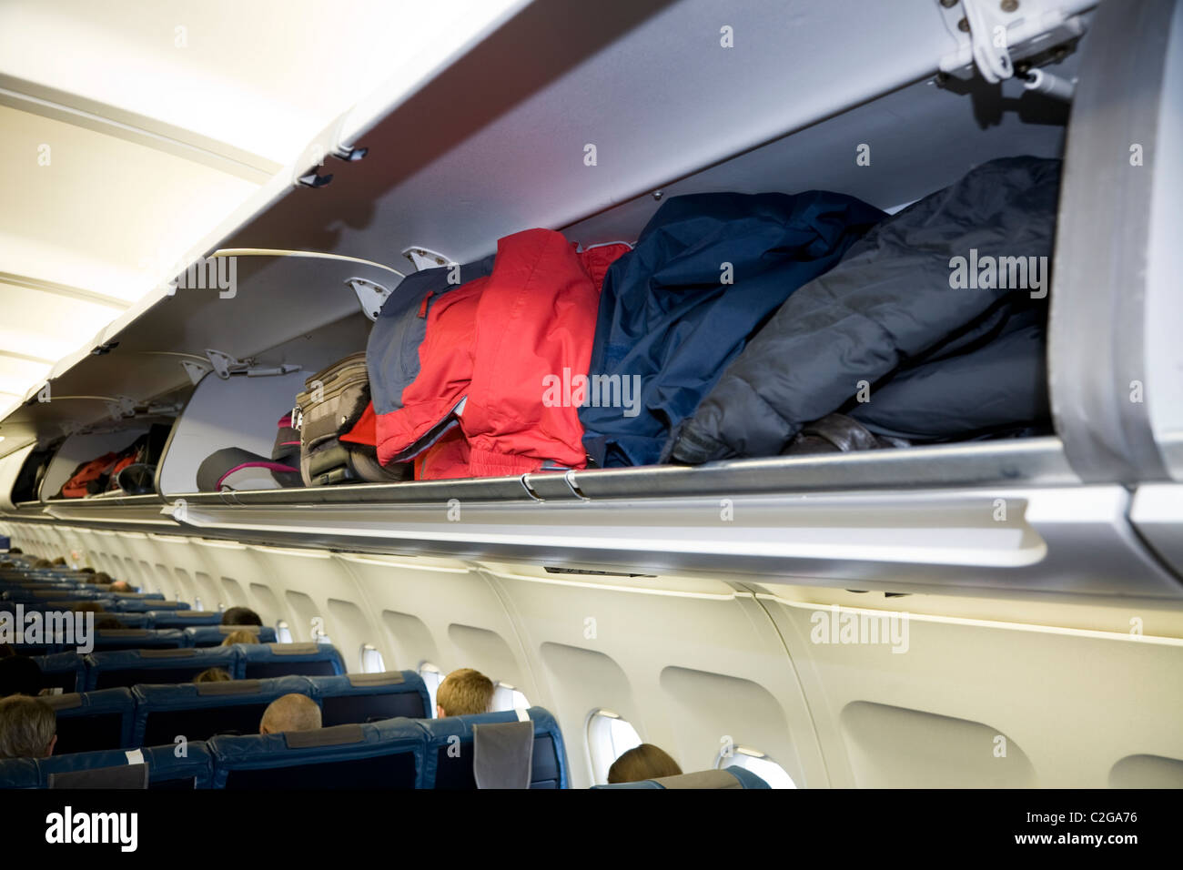 Carry on luggage bag passenger locker High Resolution Stock Photography ...
