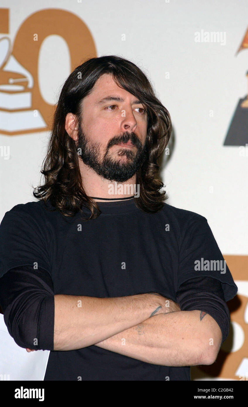 Dave Grohl Announcement of nominations for the 50th Annual Grammy ...
