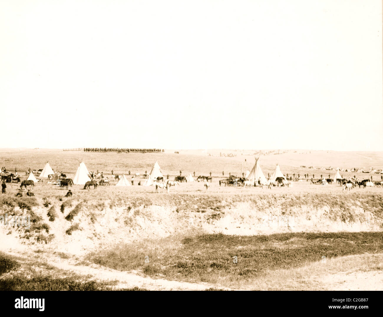 Wounded knee massacre hi-res stock photography and images - Alamy