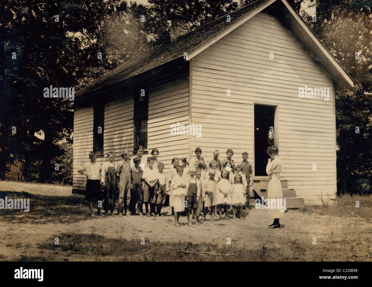 Indian Field School Stock Photo - Alamy