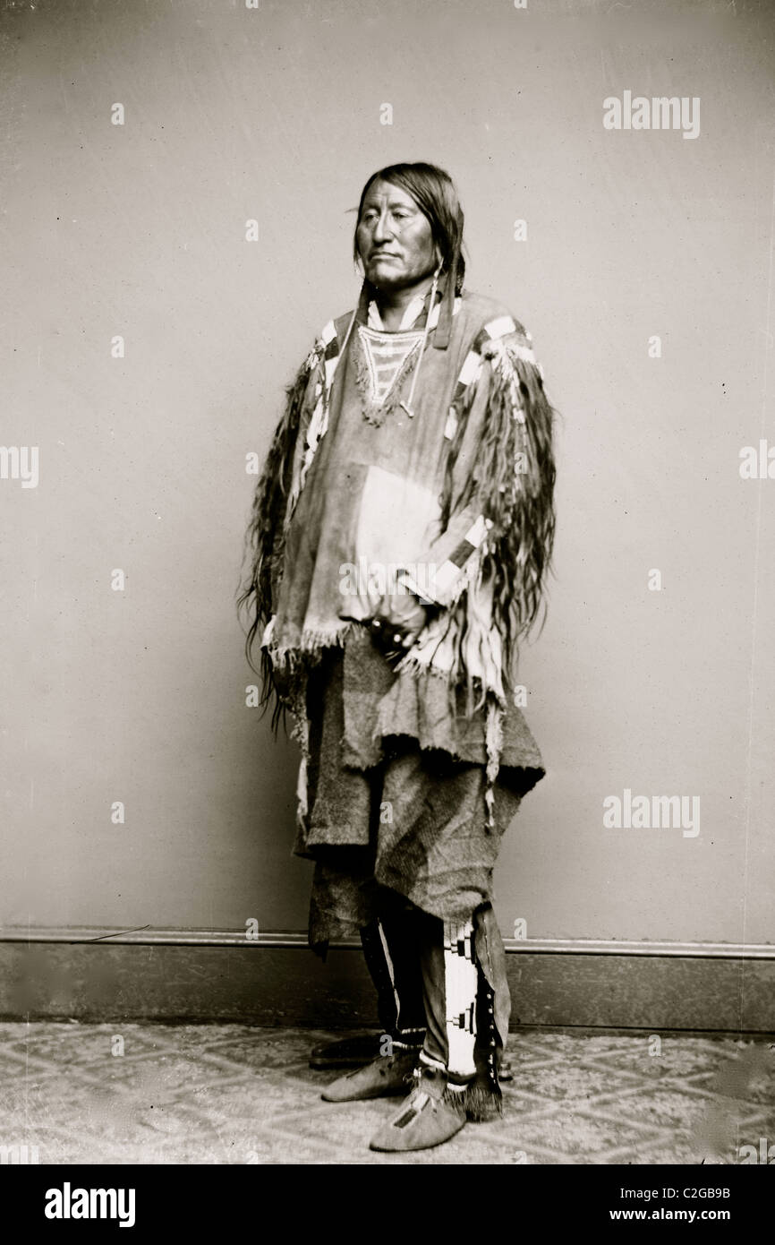 Crow Indian Chief Stock Photo - Alamy