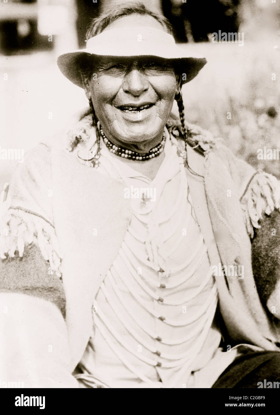 White Dog - American Indian Stock Photo - Alamy