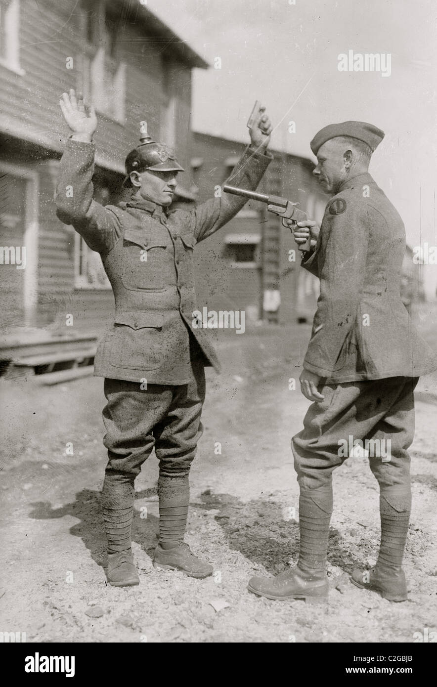 Captured German Soldier Stock Photo - Alamy