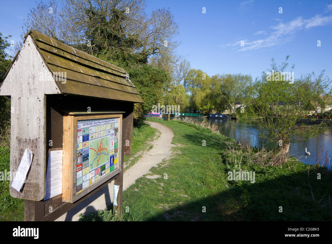 lechlade on thames cotswolds gloucestershire england uk gb Stock Photo ...