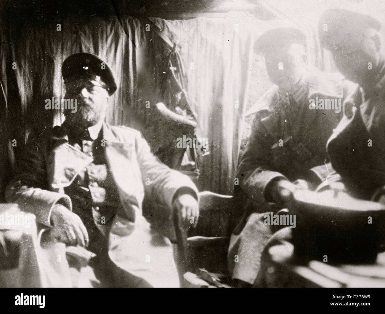 German Artillery Chief before Verdun Stock Photo - Alamy