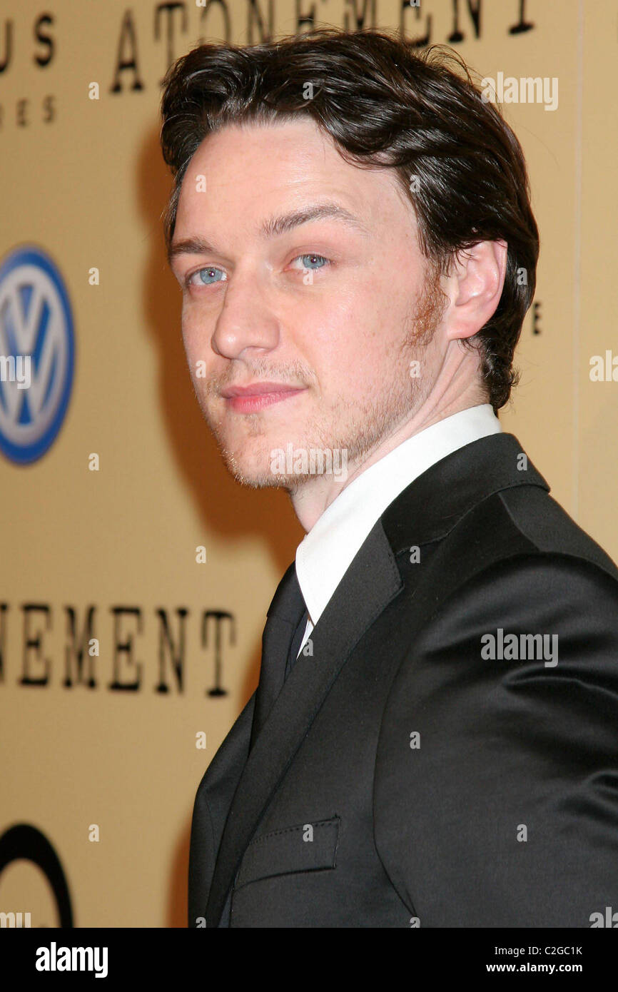 James McAvoy Los Angeles Premiere of 'Atonement' at The Academy of ...