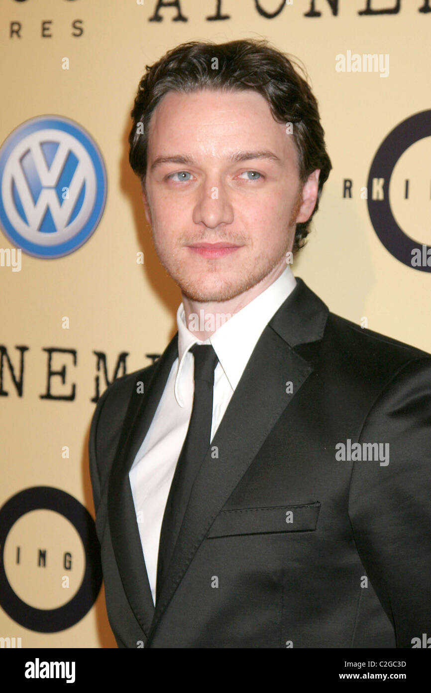 James McAvoy Los Angeles Premiere of 'Atonement' at The Academy of ...
